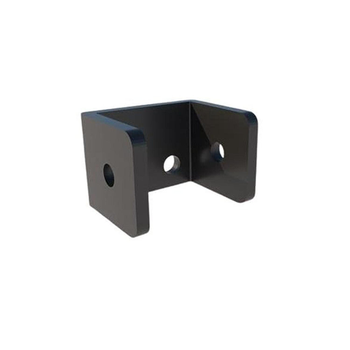 Maximus Top Rail Raking Bracket 50mm, Black | Urban Group | Trade Portal